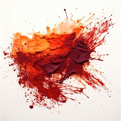 Premium AI Image Watercolor Abstracts With Ink Spots