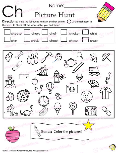 CH And TH Digraph Discovery Printable Reading Worksheet Worksheets