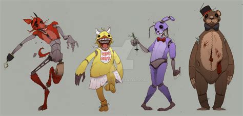 Five Nights At Freddys By Ashlmet On Deviantart