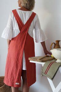 Tablier Japonais L Opold Terracotta Reine De Boh Me