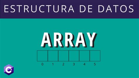 Estructuras De Datos Array Youtube