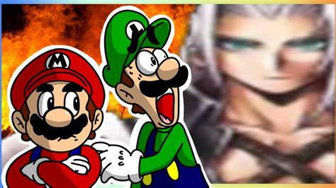 Mario Luigi VS Sephiroth YouTube