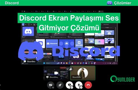 Discord Ekran Paylaşımı Ses Gitmiyor 7 Çözüm Yöntemi