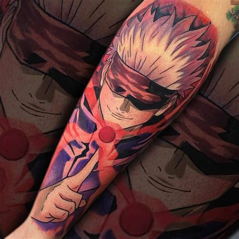 Tattoo Jujutsu Kaisen Tatuagens De Anime Tatuagem Masculina