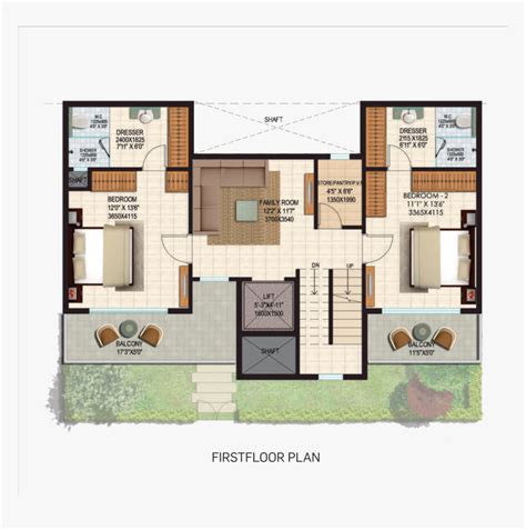 Bhk Floor Plan With Dimensions Viewfloor Co