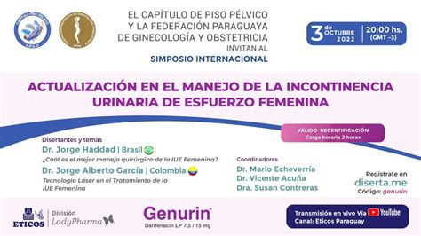 Actualización en el manejo de la incontinencia urinaria de esfuerzo