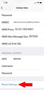 How To Reset Apn Settings On Iphone In Ios