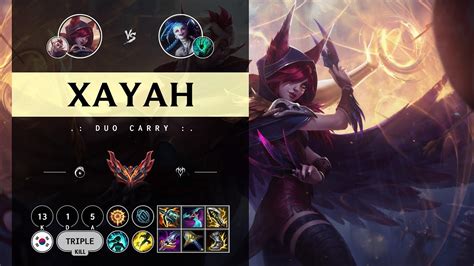 Xayah Adc Vs Jinx Kr Grandmaster Patch Youtube