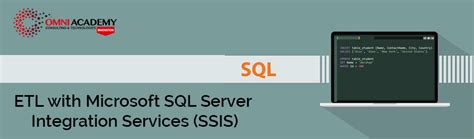ETL With Microsoft SQL Server Integration Services SSIS OMNI