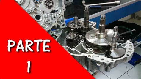 Parte Caixa De Marchas Do Motor Cg Titan Fan Honda Youtube
