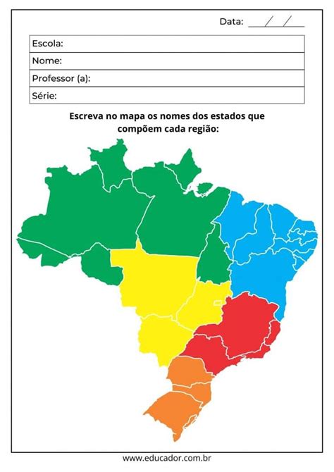 15 Atividades de geografia para 4º ano Educador