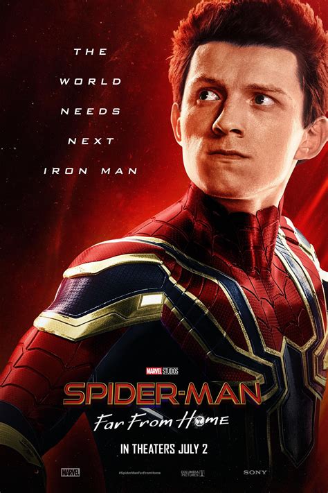 Spider Man Far From Home Poster Design by Ömer Köse