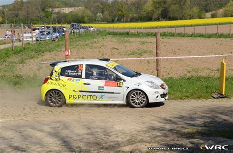 Wewiór Dawid Żelazny Marian Renault Clio III RS Rajd Nyski SKJS