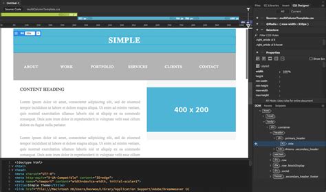 Simple Step By Step Dreamweaver Tutorial Make A Website Hub