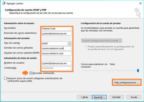 Configuraci N Manual De Cuenta Imap En Outlook