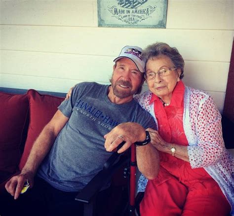 Chuck Norris Pays Unique Tribute To His Year Old Mom Who Bravely
