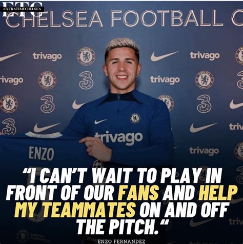 Frank Khalid OBE On Twitter Enzo Fernandez Cant Wait To Play For