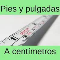 Tabla De Conversión De Altura En Pulgadas
