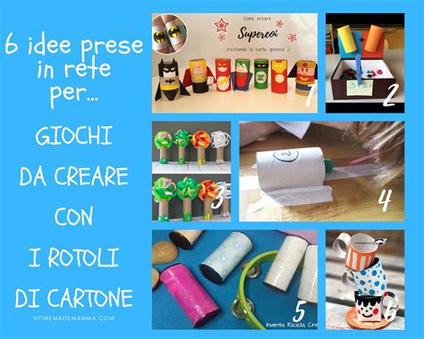 6 Idee Prese In Rete Per Giochi Con I Rotoli Di Cartone