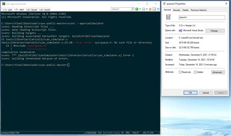 Fatal Error Sys Queue H No Such File Or Directory Issue Autoas