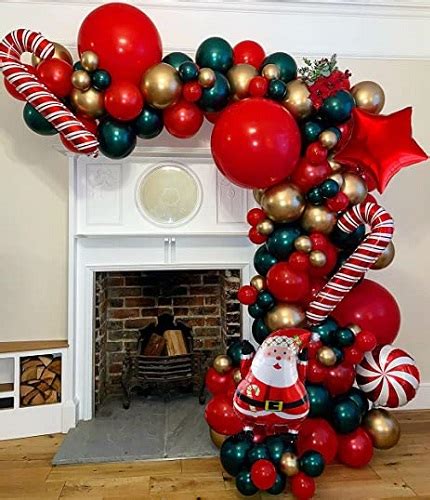 5 ideas para decoraciones navideñas con globos Decoraciones para fiestas