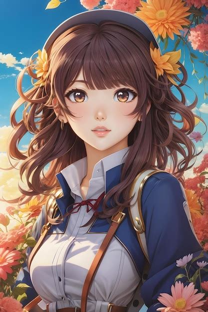 Estética chica de anime linda chica de anime chica de anime chica de
