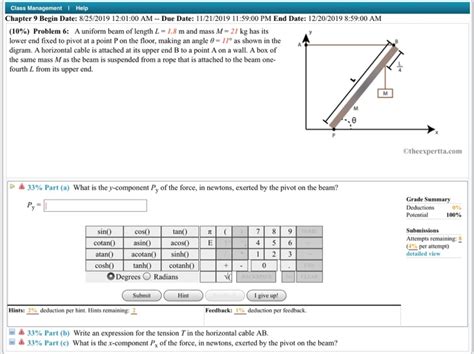 Solved Class Management Help Chapter Begin Date Chegg