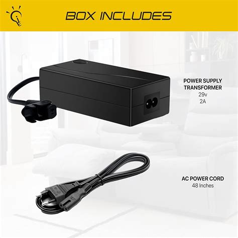 Transformador universal de fuente de alimentación reclinable para