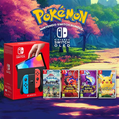 Nintendo Switch Oled Pok Mon Bundle Paragon Competitions