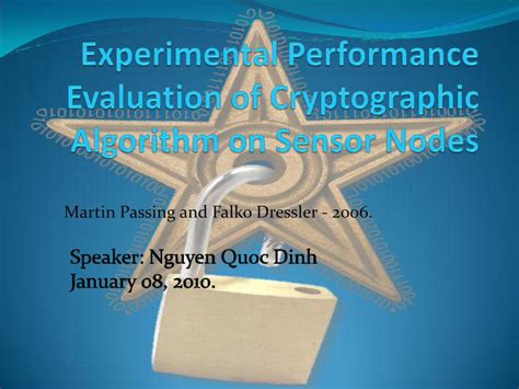 pdf experimental performance evaluation of cryptographic algorithm on sensor dokumen tips
