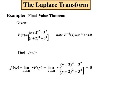 ppt the laplace transform powerpoint presentation free download id 3215090