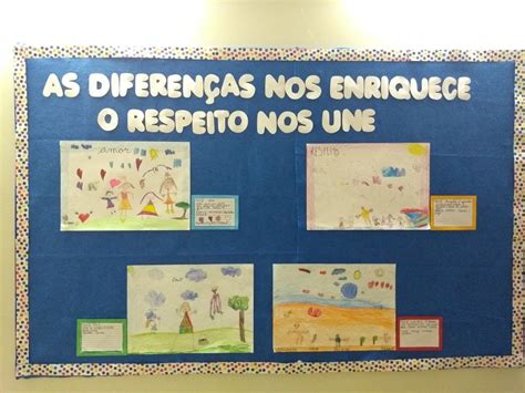 Mural As diferenças nos enriquece O respeito nos une Mural