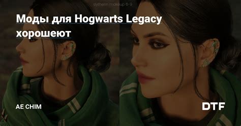 Моды для Hogwarts Legacy хорошеют AE CHIM на DTF