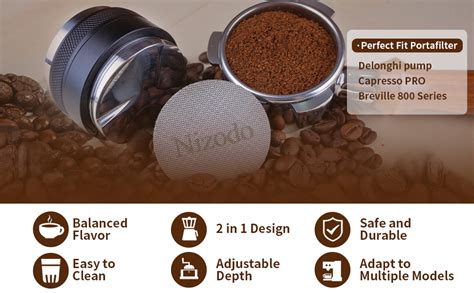 Amazon Nizodo 51mm Espresso Coffee Distributor Tamper Coffee