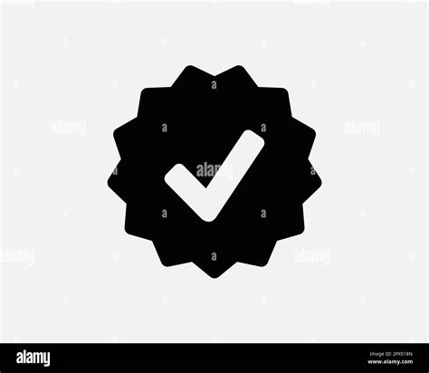 Symbol Verifiziertes Abzeichen Häkchen Häkchen Häkchen Häkchen