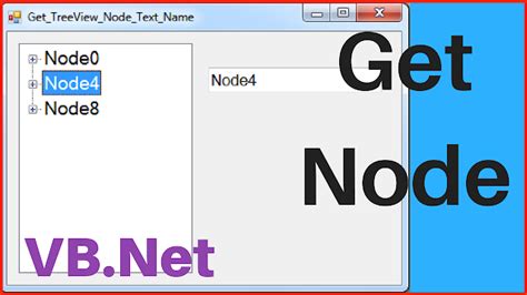 Vbnet Get Treeview Node Text And Name C Javaphp Programming Source Code