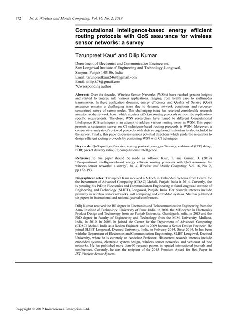 pdf hybrid intelligence based routing protocols in wireless sensor networks a survey