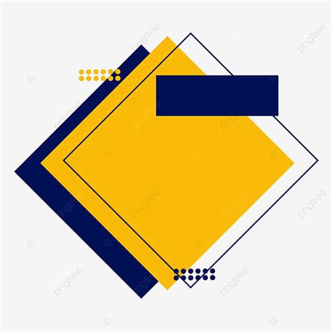 Blank Box Clipart Hd PNG Yellow Blank Text Box Banner Template Png