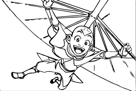 Dibujos De Avatar La Leyenda De Aang Para Colorear