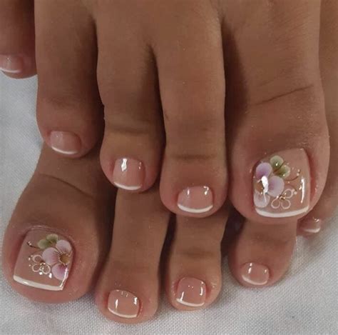 15 Lindas Ideas para llevar unas uñas bonitas de los pies Moda y Estilo