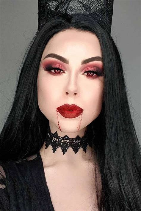 45 гламурных и сексуальных идей макияжа вампира 2020 Sexy Vampire
