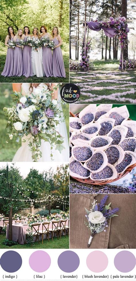 Lavender And Lilac Wedding Colours For Romantic Brides Lilac Wedding