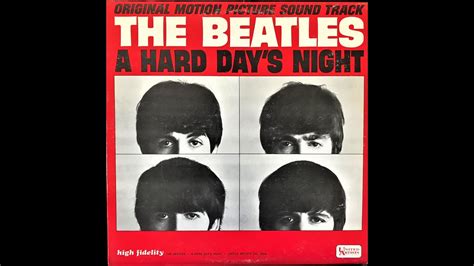 The Beatles A Hard Days Night LP 1964 US Mono Pressing United
