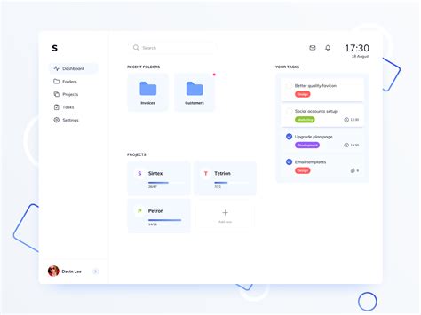 Project Management Dashboard UI Design By Ildiko Gaspar On Dribbble