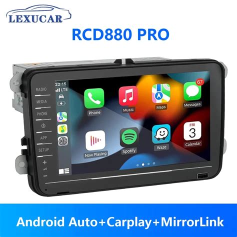 Noname Rcd Pro Wireless Carplay Car Radio Inch Android Auto Player