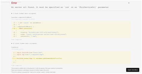 Fhir Client React React Router Context Forked Codesandbox