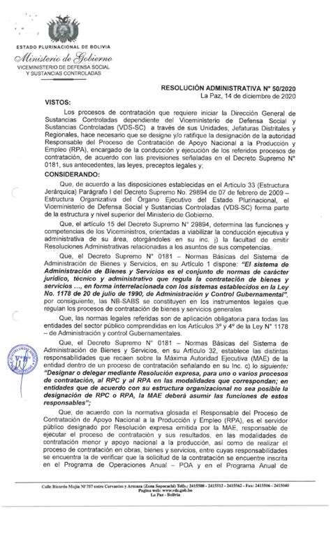 DIRECCIÓN GENERAL DE SUSTANCIAS CONTROLADAS