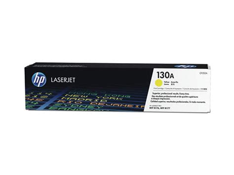 HP 130A Yellow Original LaserJet Toner Cartridge CF352A SMT QATAR