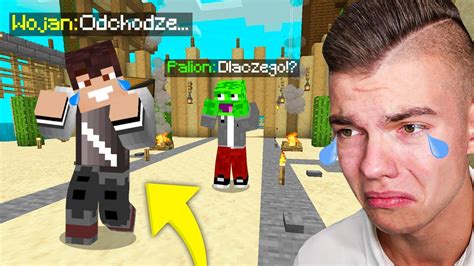 WOJAN ODSZEDŁ Z WOJANOWIC w Minecraft koniec WOJANOWIC YouTube
