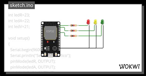 práctica 2 7 1 wokwi esp32 stm32 arduino simulator